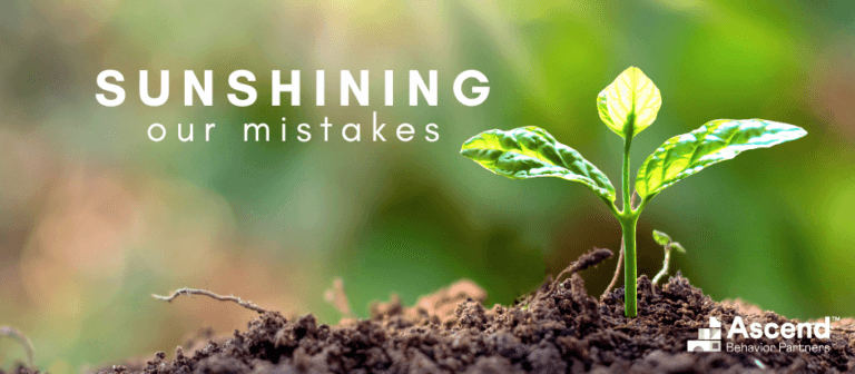 Sunshining Our Mistakes: How Sunshining Your Mistakes Leads to Growth ...